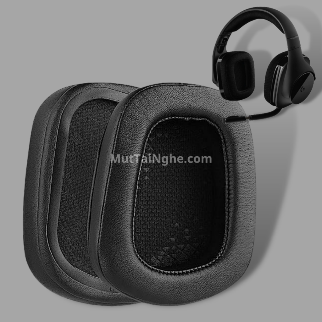 MÚT TAI NGHE LOGITECH G533 BLACK – Mút tai nghe đệm tai nghe